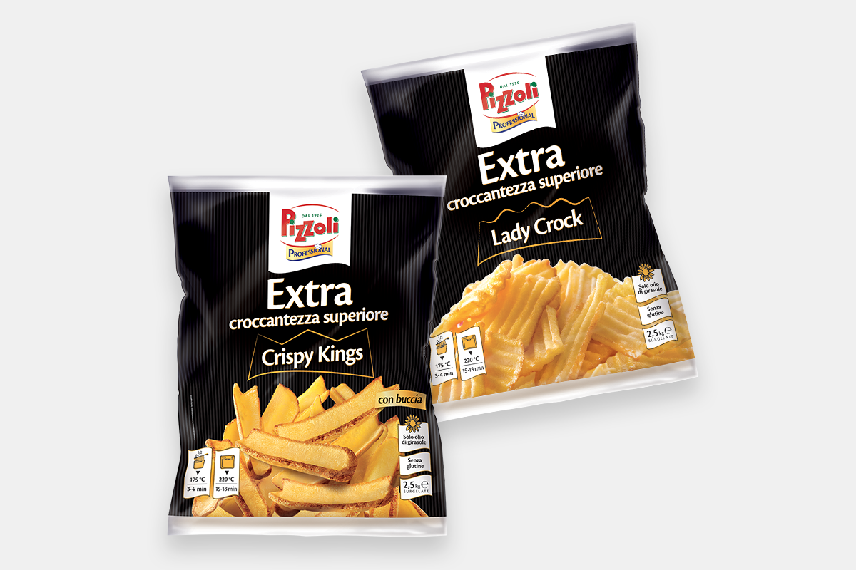 Pizzoli presenta le nuove patate fritte per il food delivery e take away