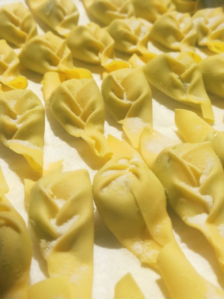 C’era una volta… il "tortello" e la chiusura a spighetta