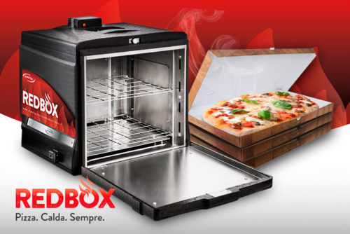 Porta pizza per la pinsa romana? Esiste e si chiama Redbox