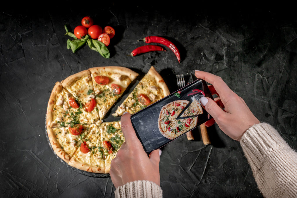 Instagram: la pizza tra i social e la realtà