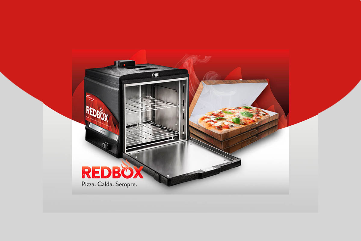 Porta pizza per la pinsa romana? Esiste e si chiama Redbox