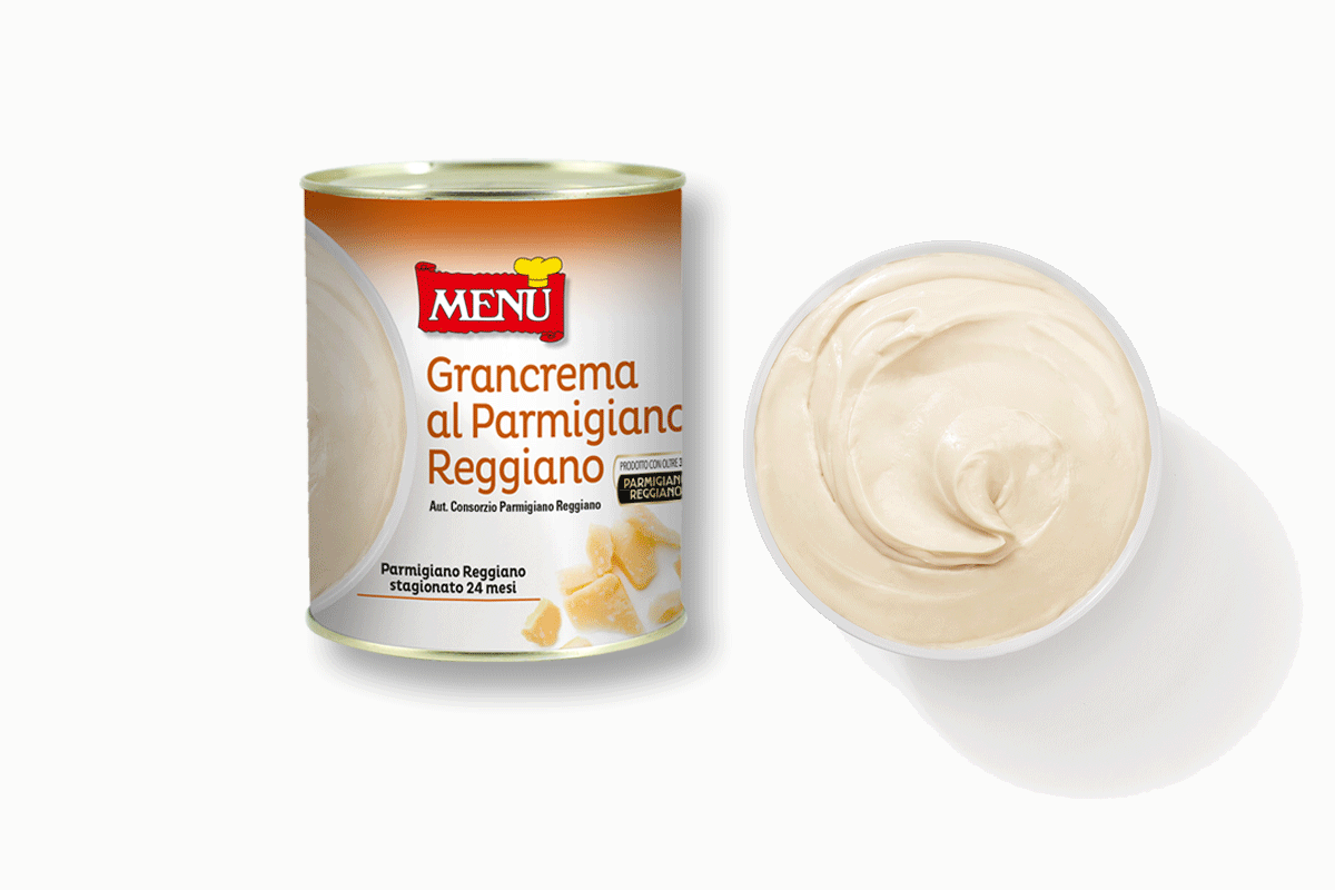 Grancrema di Parmigiano Reggiano DOP Menù: bontà e autenticità